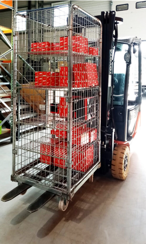 4-sided security rolltainer - TER Rental